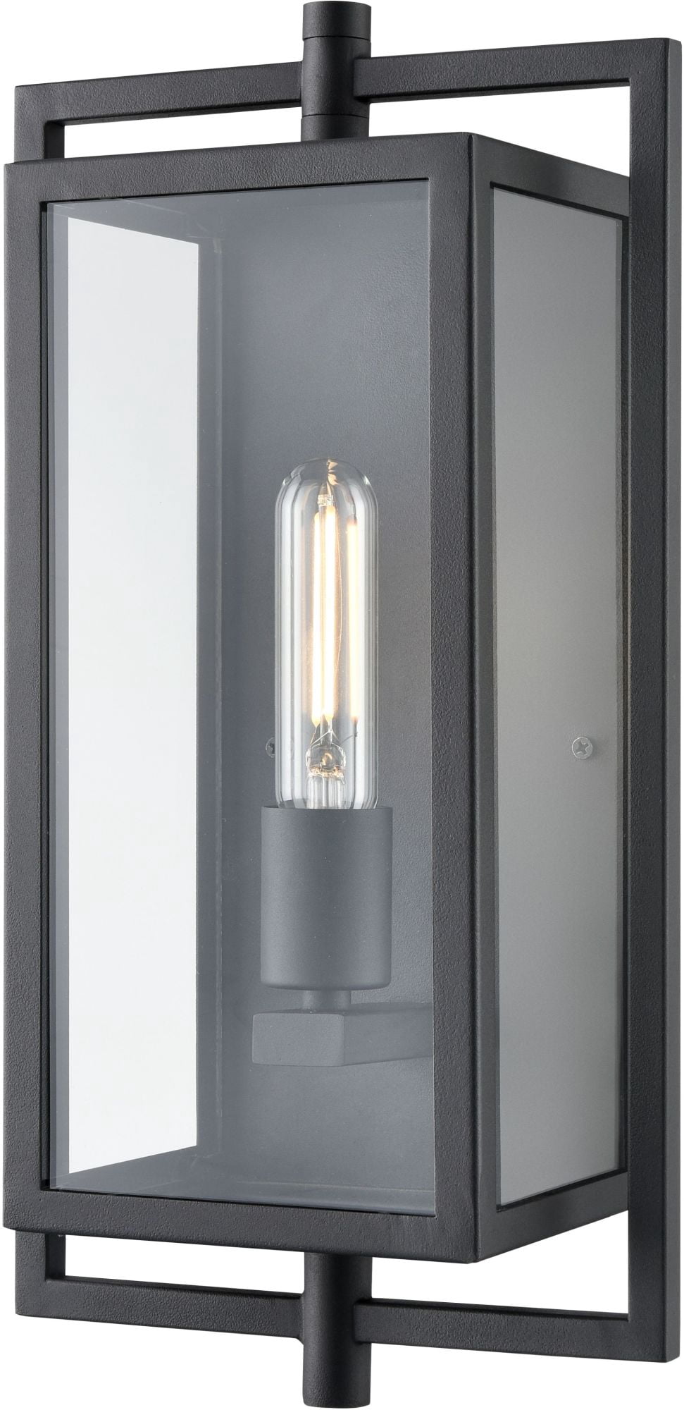 Millennium Lighting 250001 Rankin 16" Tall Outdoor Wall Sconce - Black ...