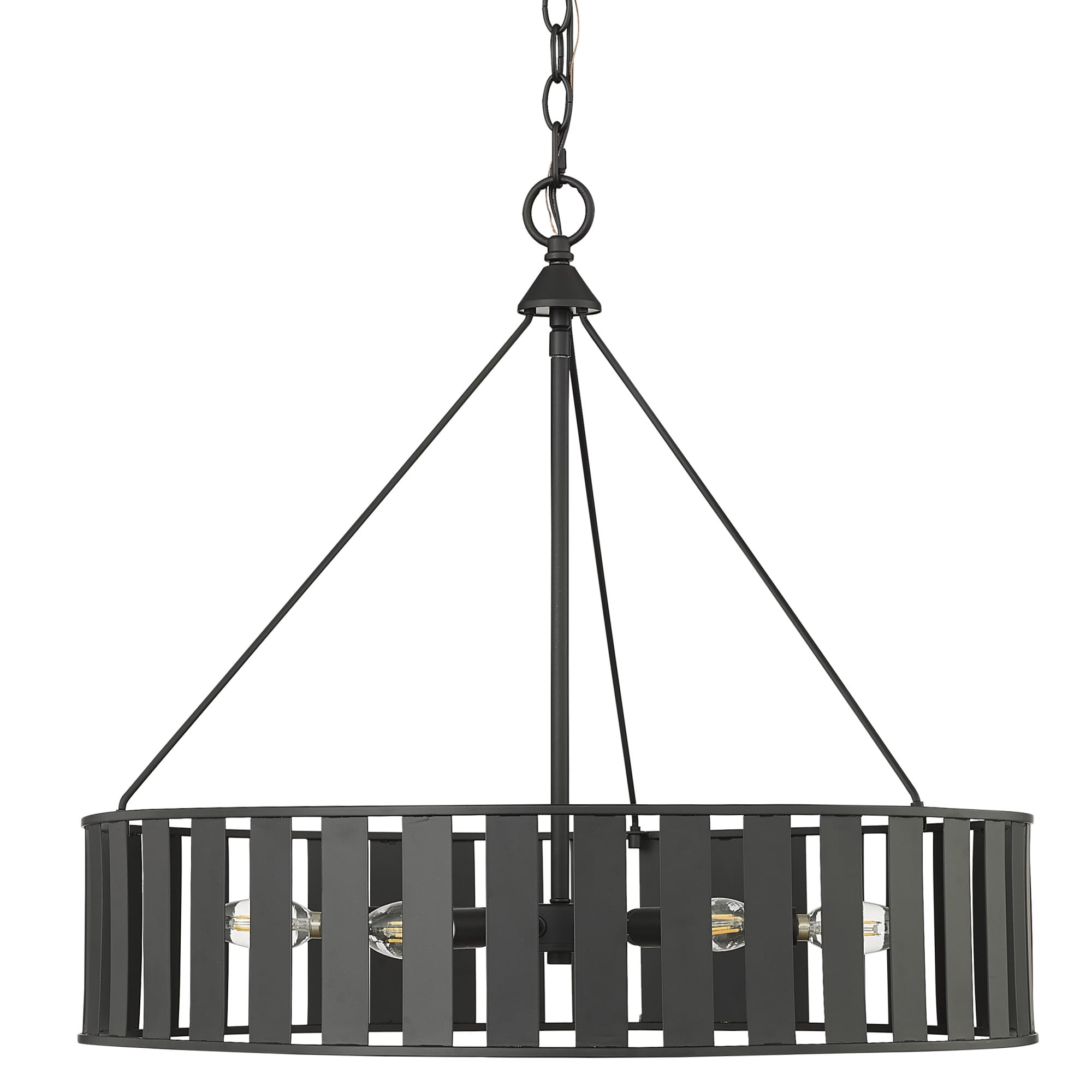 Millennium Lighting 27006 Stella 6 Light 24" Wide Drum Chandelier ...