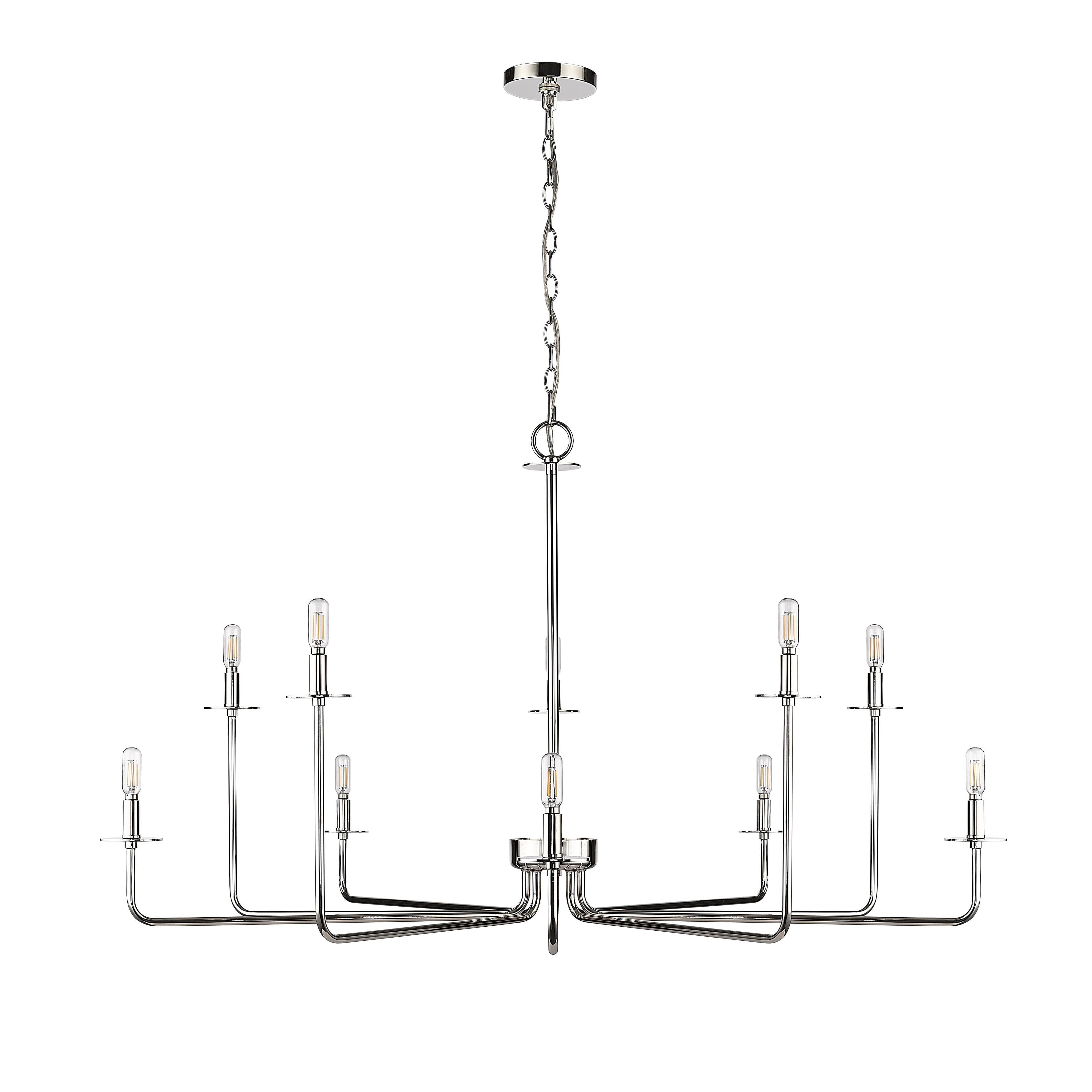 Millennium Lighting 28012 Emery 12 Light 40" Wide Taper Candle Style ...