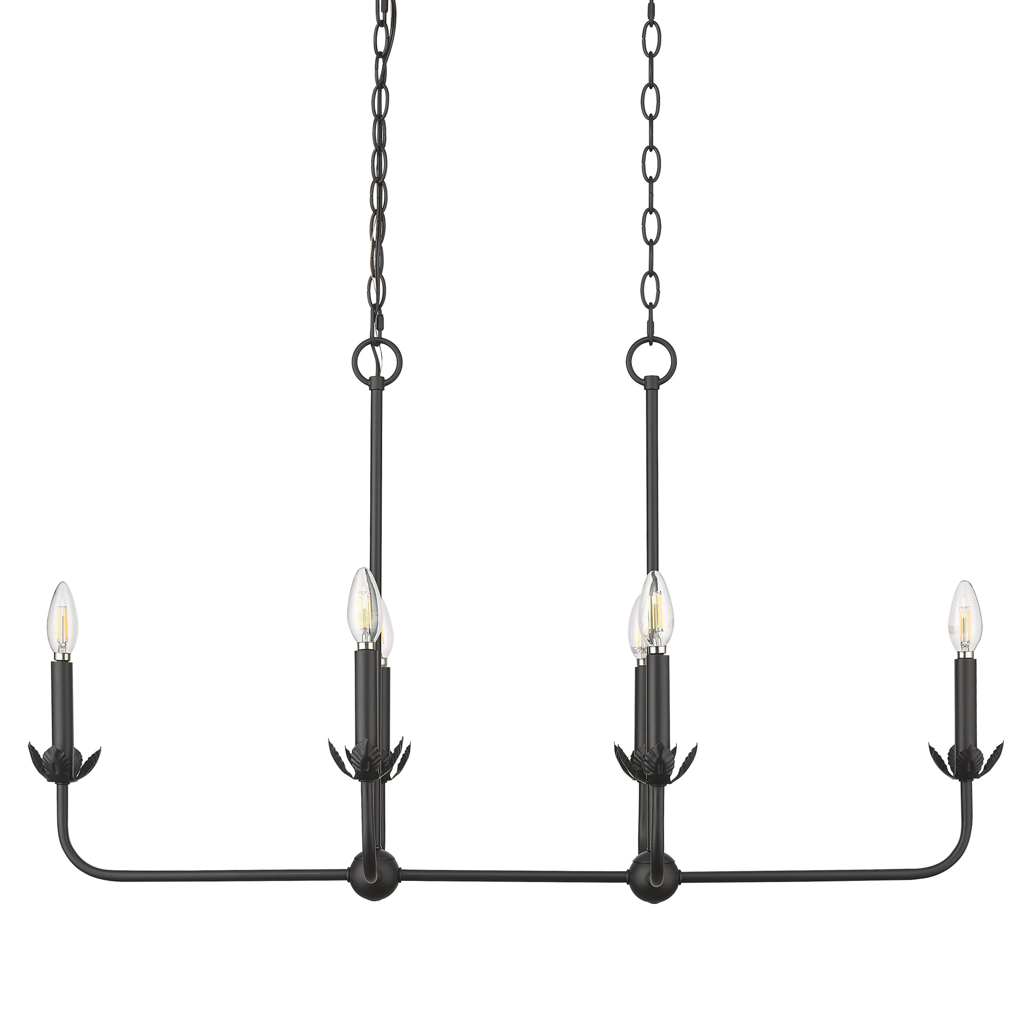 Millennium Lighting 29806 Freesia 6 Light 36" Wide Taper Candle Style ...