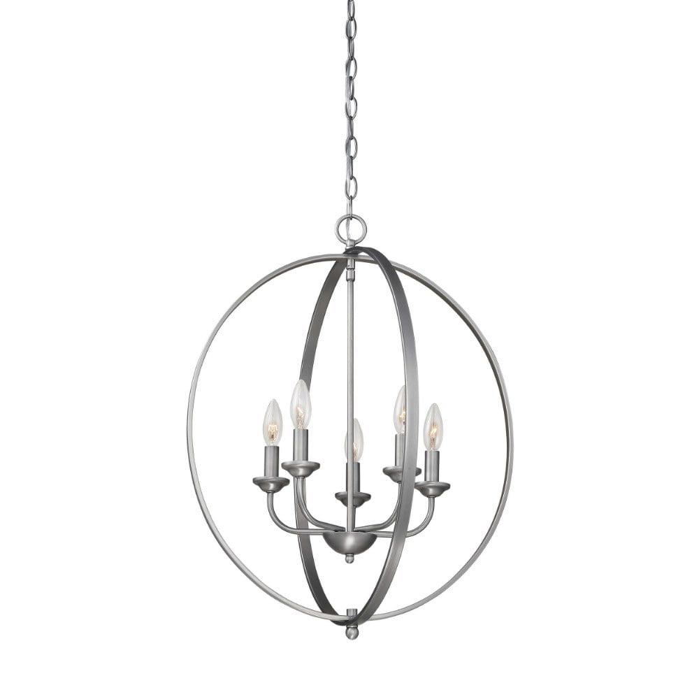 Millennium Lighting 3035 5 Light 20" Wide Pendant - Grey - Walmart.com