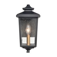 Aztec Lighting Transitional 1-light Olde Bronze Outdoor Wall Lantern ...