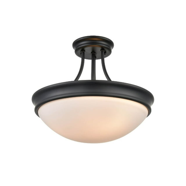 Millennium Lighting 5025 3 Light 14" Wide Flush Mount Bowl Ceiling ...