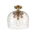 Millennium Lighting - Ashford - 3 Light Semi-Flush Mount-11.5 Inch Tall ...