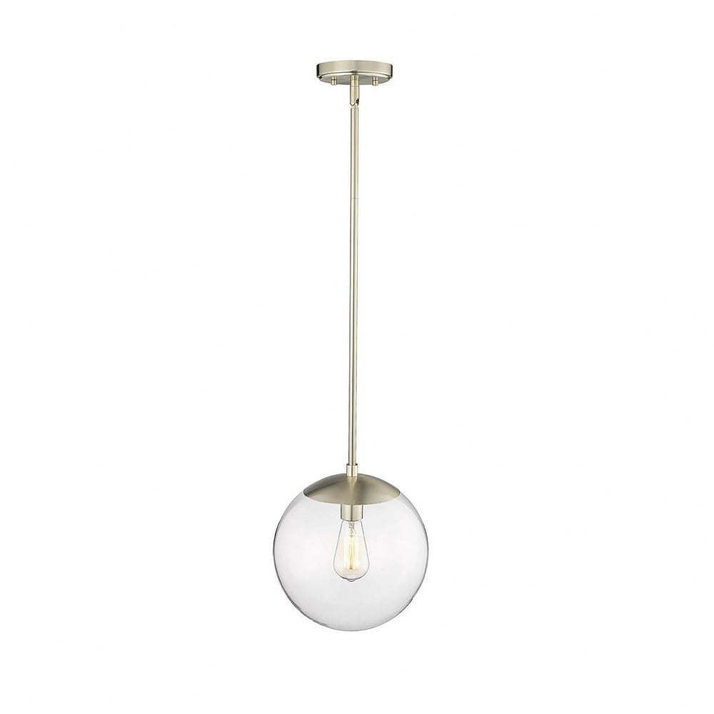 Millennium Lighting Avell 1 Light Pendant with Clear Glass Shades ...