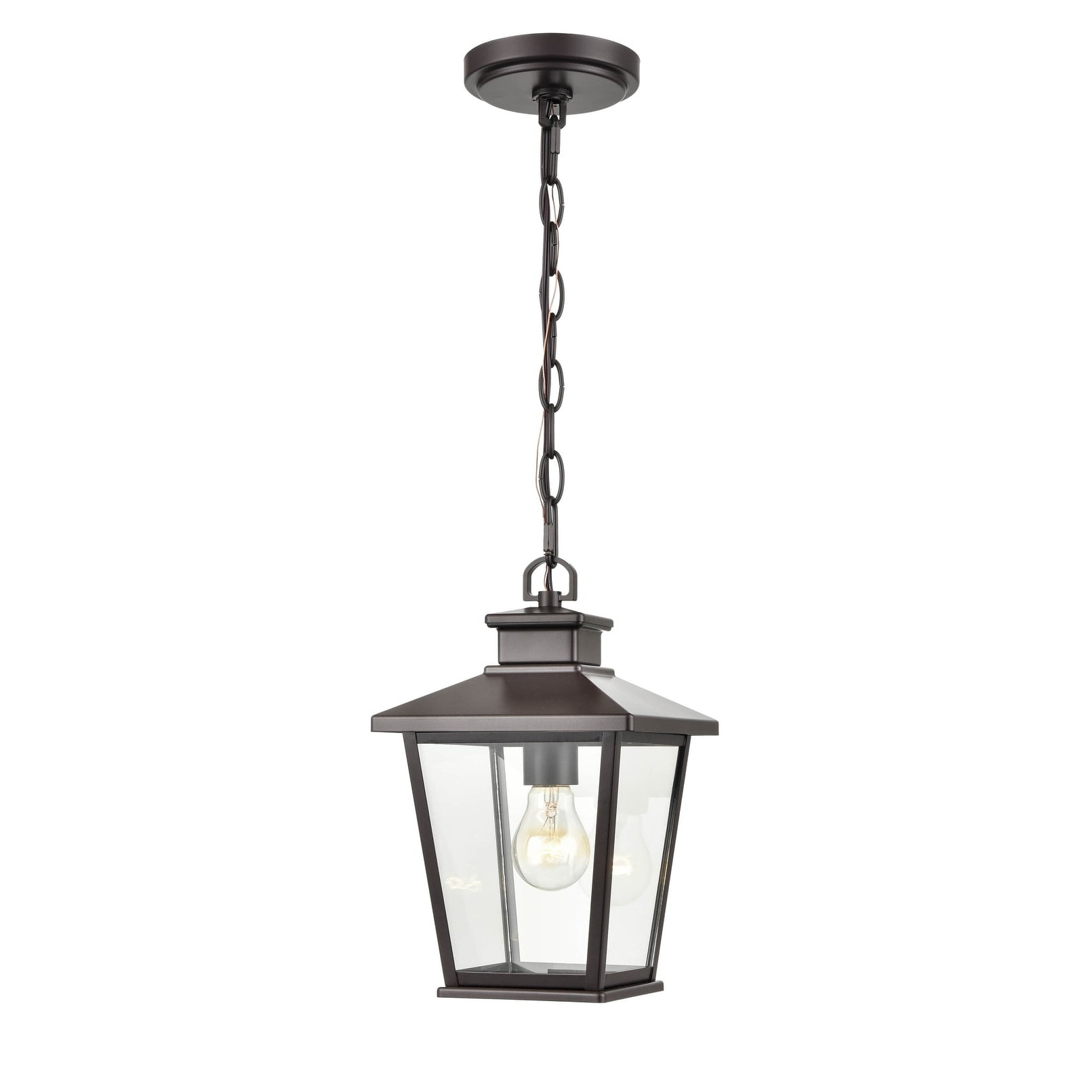 Millennium Lighting Bellmon 1 Light Outdoor Hanging Lantern with Clear ...