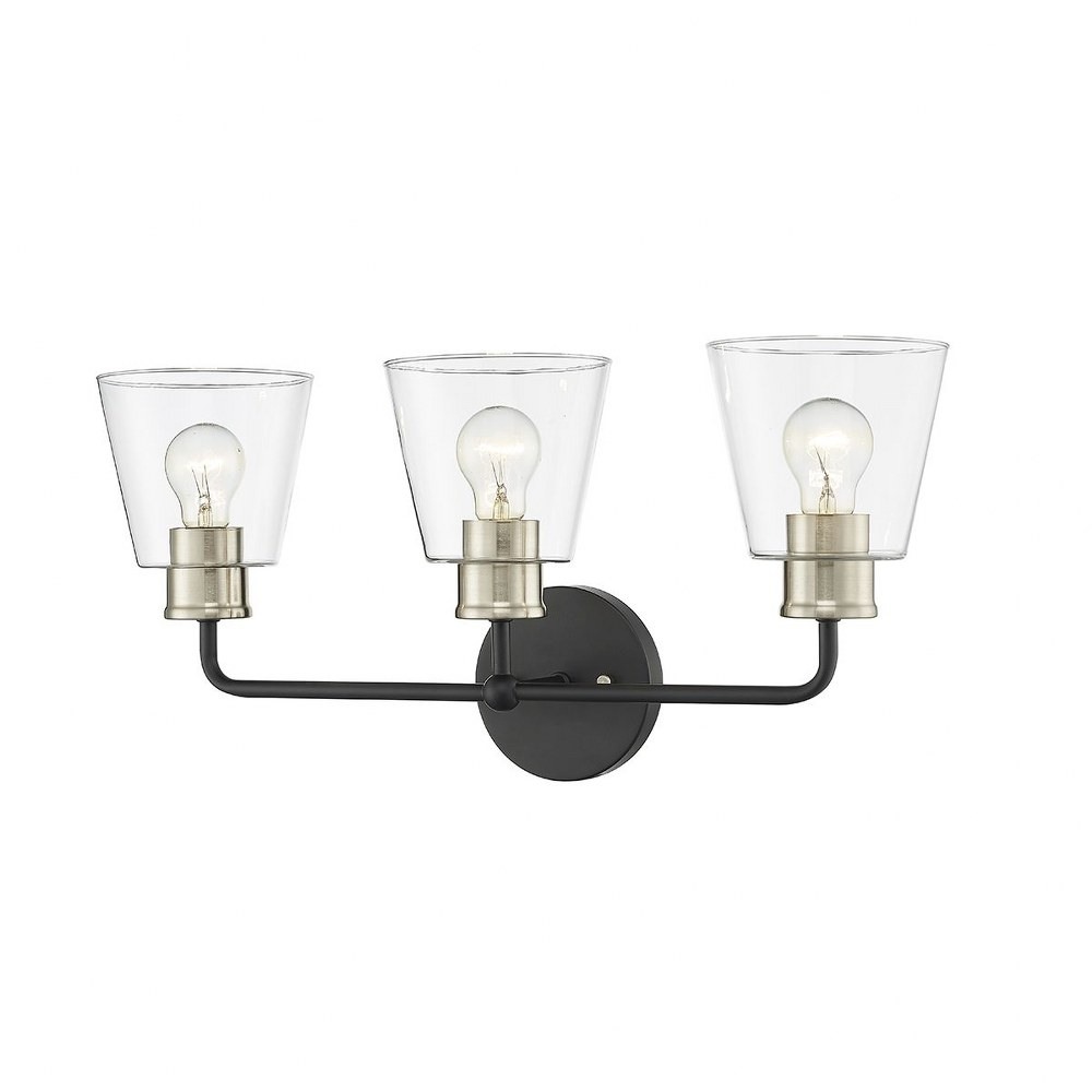 Millennium Lighting - Cameron - 3 Light Bath Vanity-10.75 Inches Tall ...