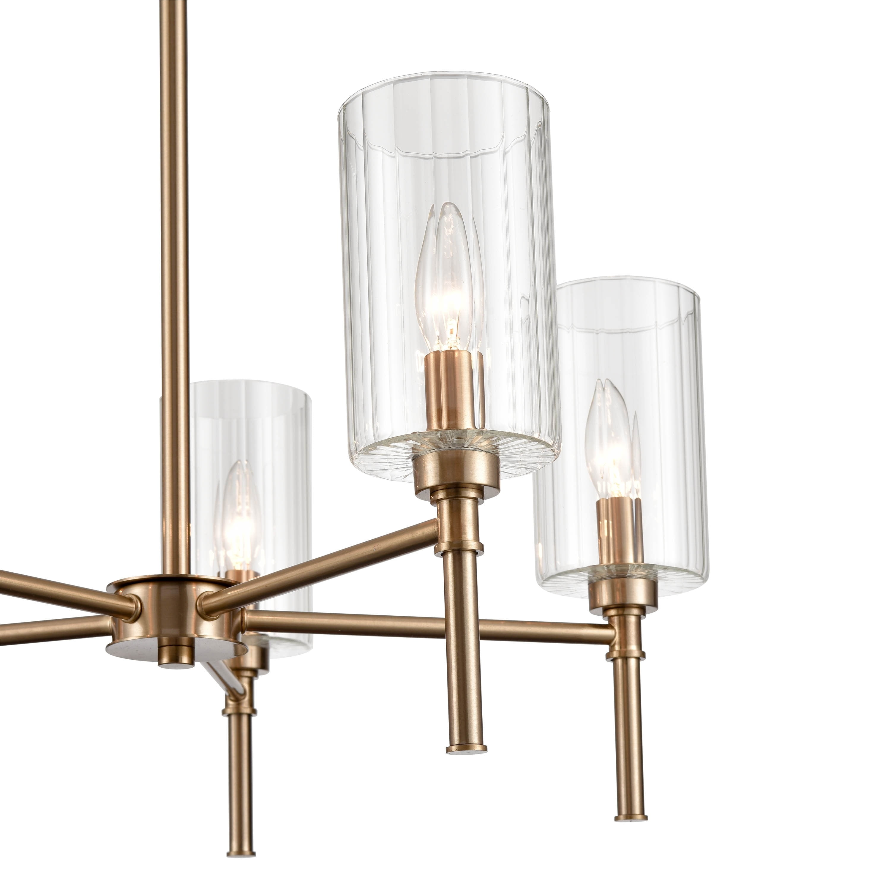 Millennium Lighting Chastine Chandelier Light Fixture Modern Gold 5 5 ...