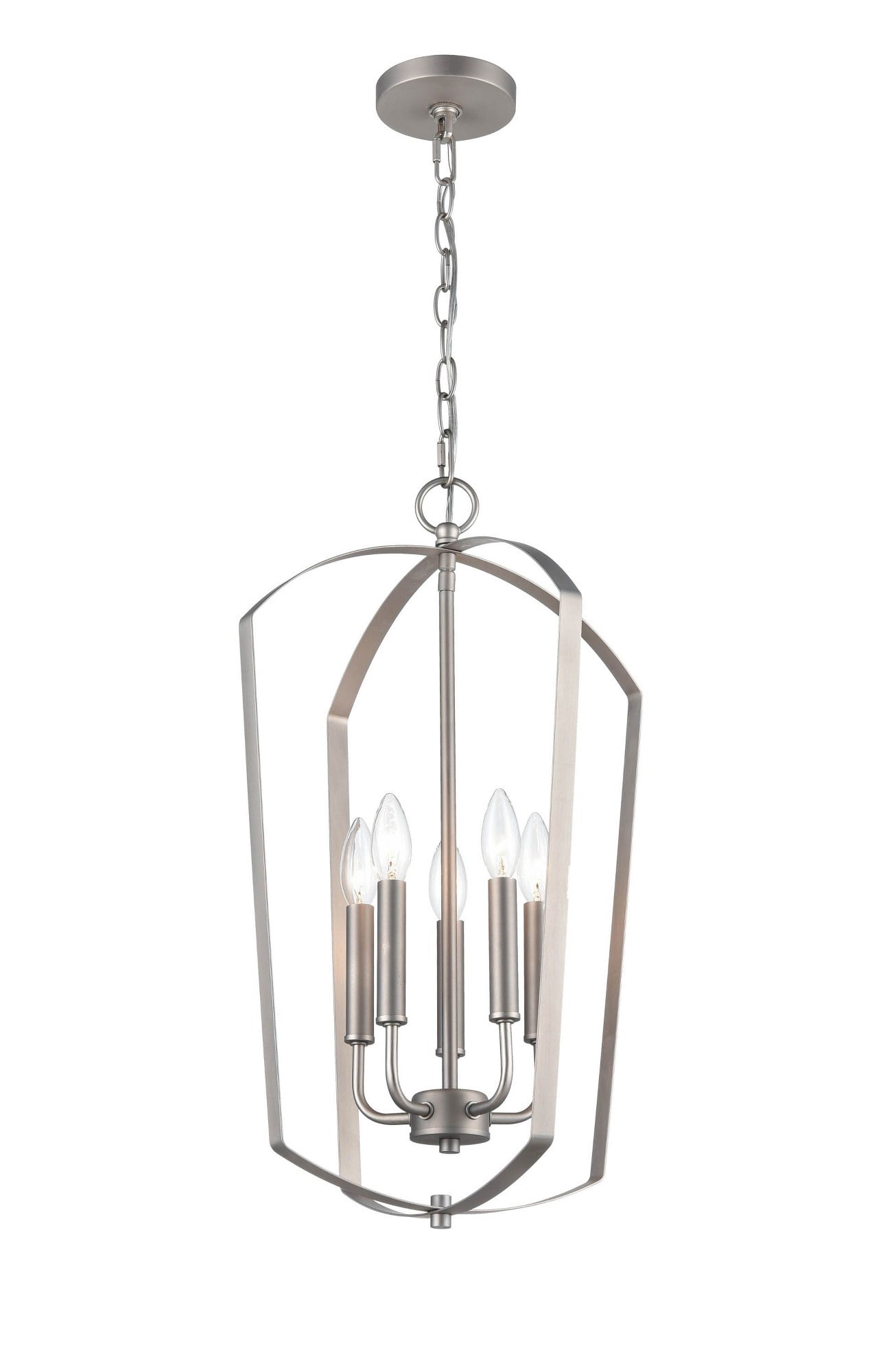 9825-SN-Millennium Lighting-Ivey Lake - 5 Light Chandelier-24 Inches ...