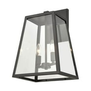 Aztec Lighting Transitional 1-light Olde Bronze Outdoor Wall Lantern ...