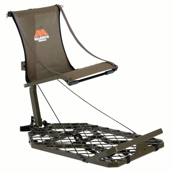 Millennium M150 Hunting Tree Stand with ComfortMAX Seat and Adjustable ...
