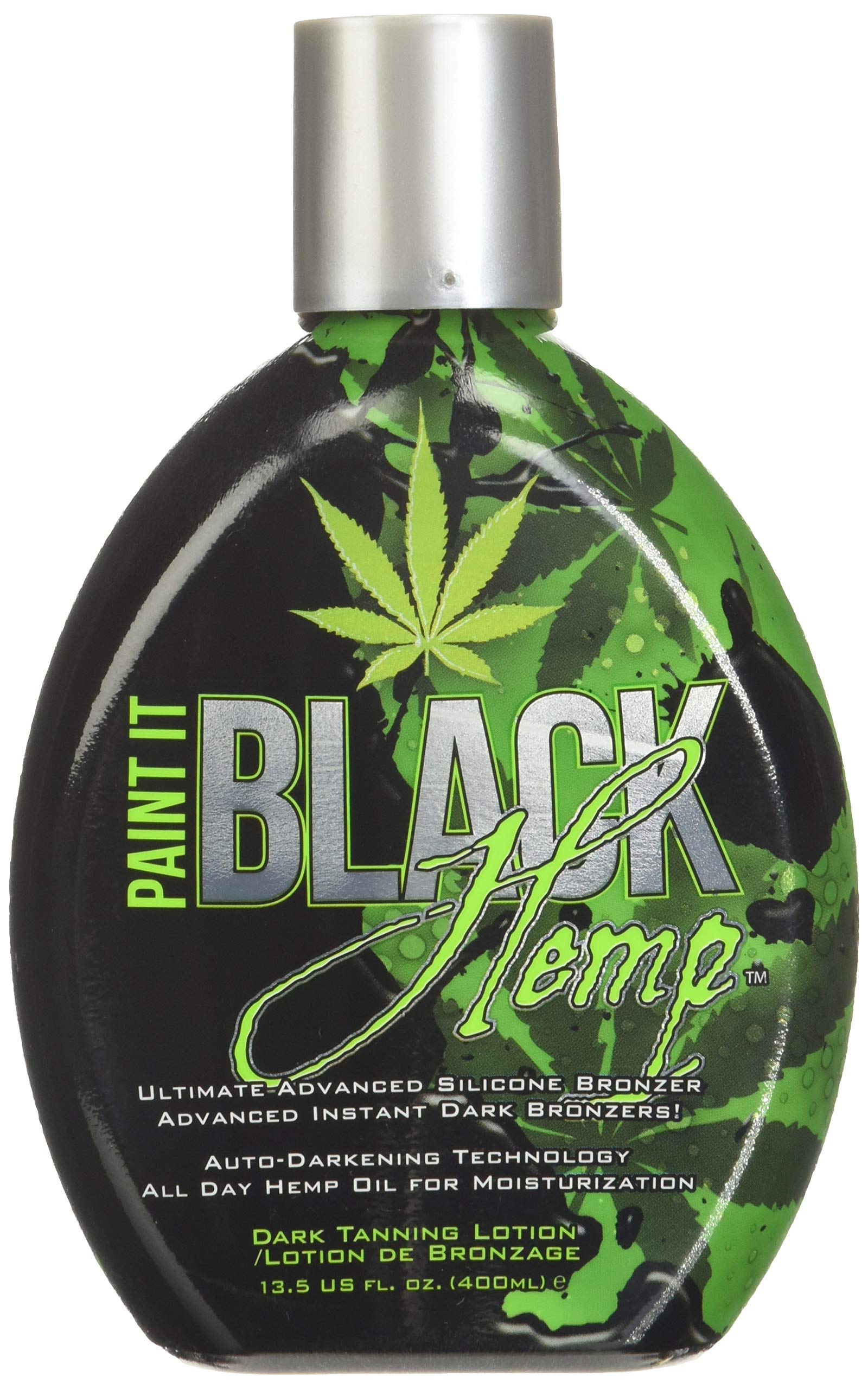 Millennium Tanning Paint It Black Hemp Bronzer Dark Tanning Lotion - 13 ...