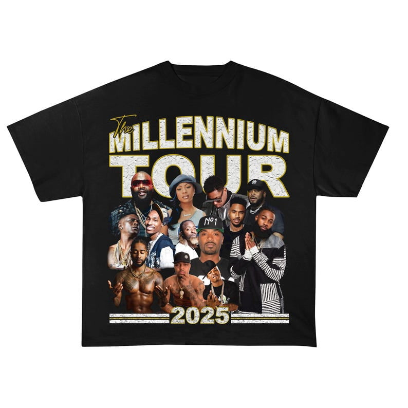 Millennium Tour 2025 T-shirt, Custom Shirt, Nostalgia Shirt, Vintage ...