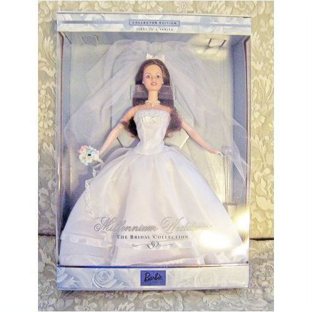 Millennium Wedding Barbie Doll Brunette The Bridal Collection 1st in a ...