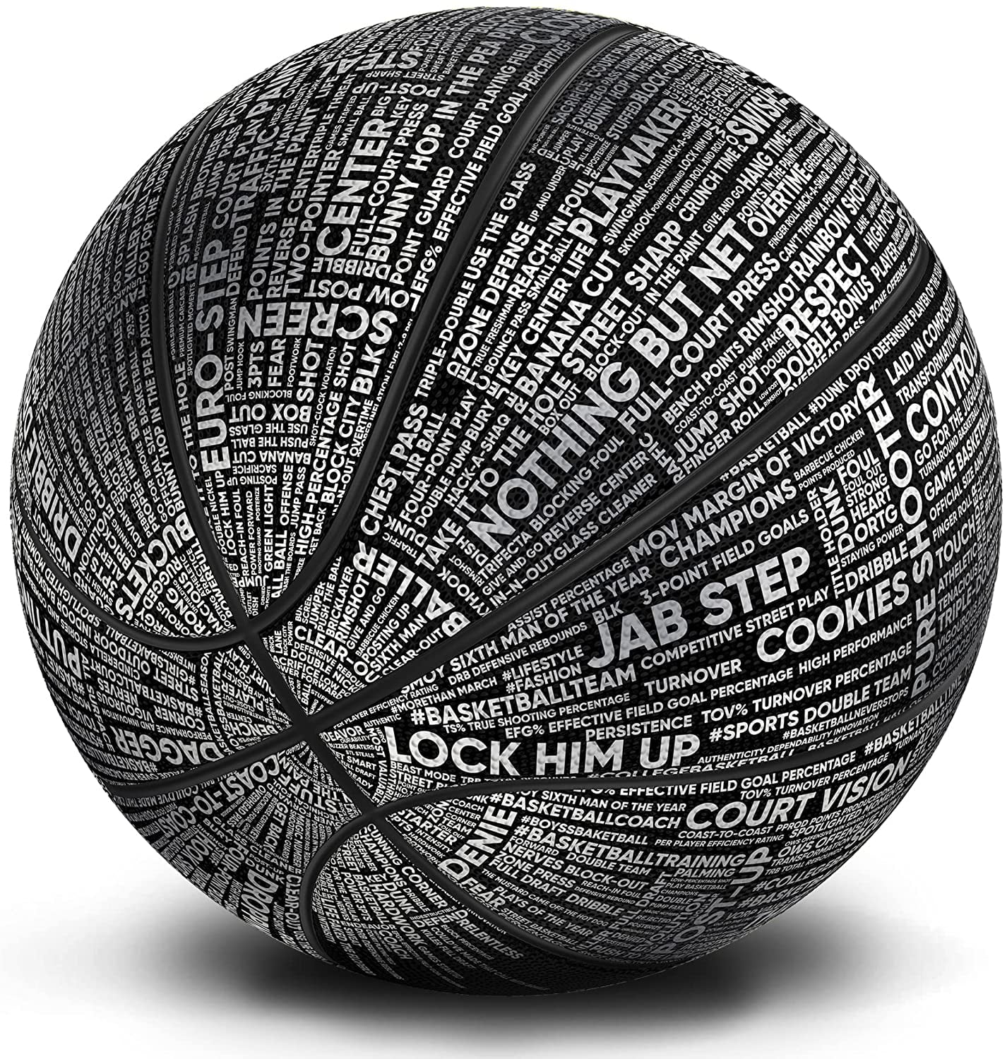 Millenti BB0107SV StreetCred Silver Basketball - Walmart.com