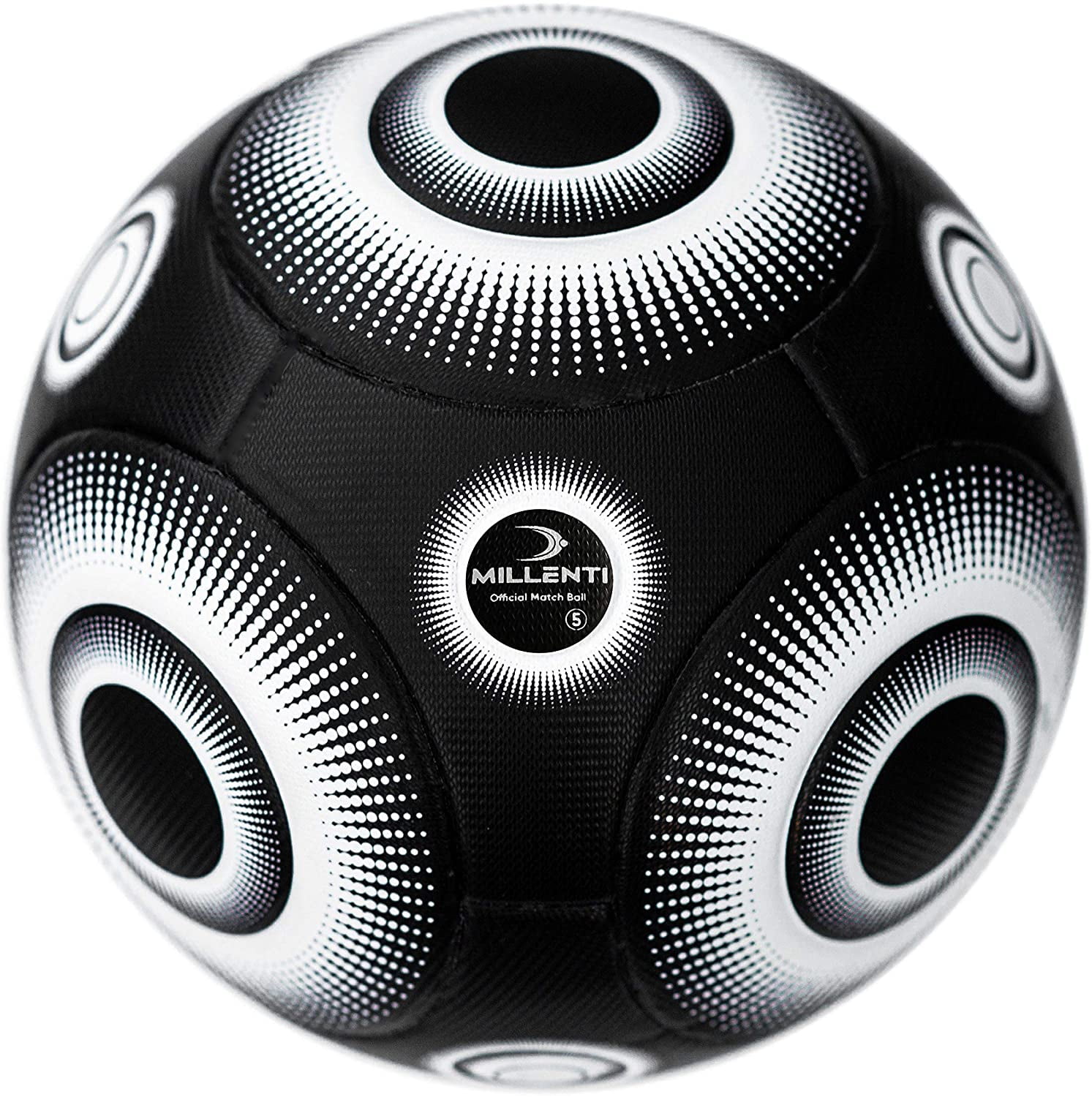 Millenti Knuckle-It Pro Traditional Soccer Ball - Official Match Ball ...