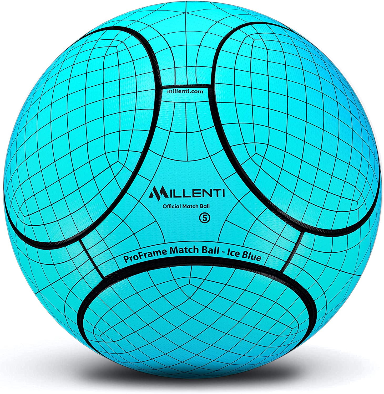 Millenti SB0505BU Proframe Match Ball Blue Soccer Ball - Walmart.com