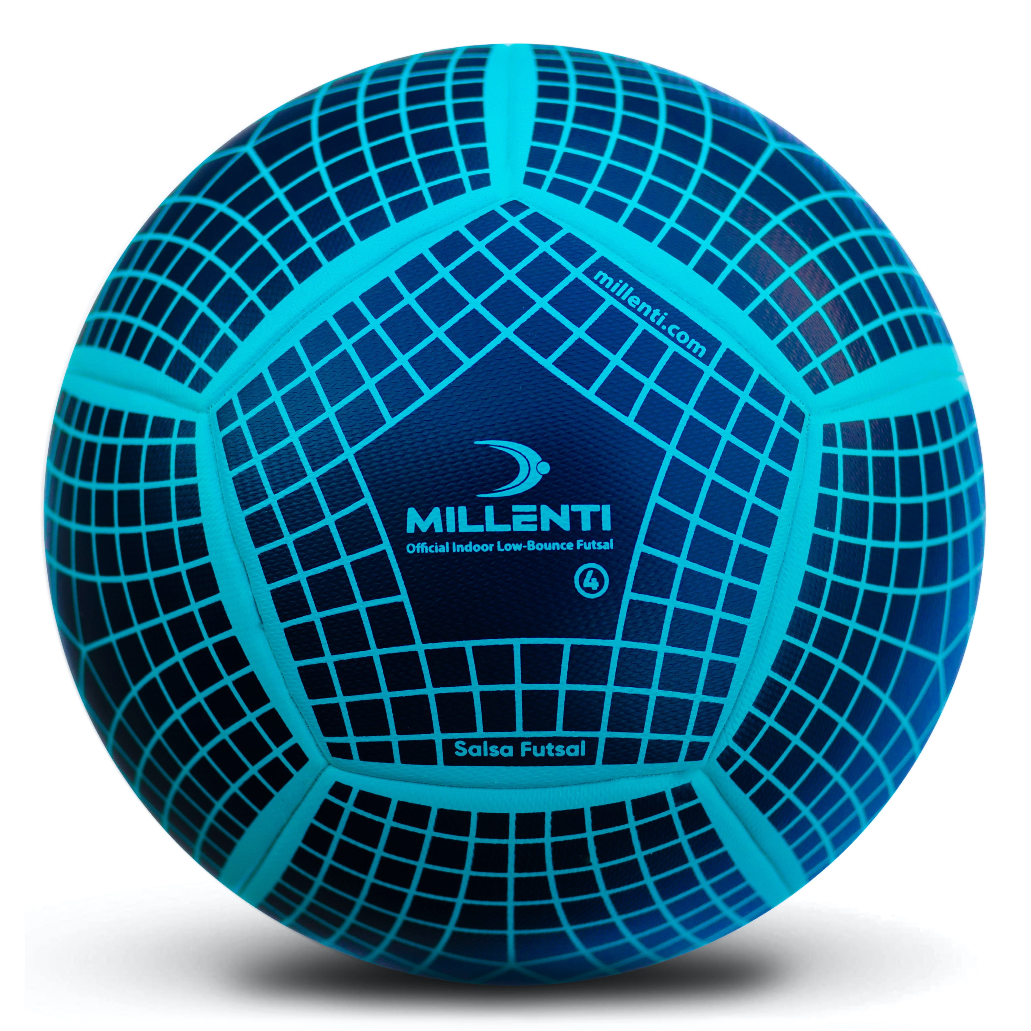 Millenti SB0704BU Futsal Indoor Blue Jinga Soccer Ball - Walmart.com
