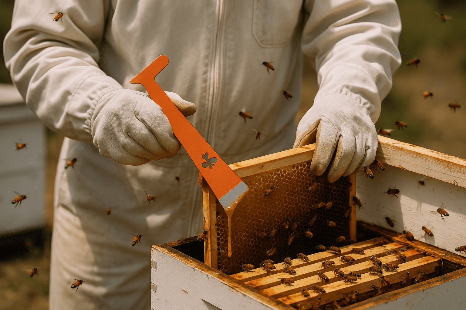 Little Giant Beehive Multi-Tasker Tool 10" Hive Frame Pry & Scraper ...