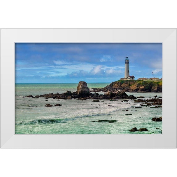 Miller, Anna 18x13 White Modern Wood Framed Museum Art Print Titled ...