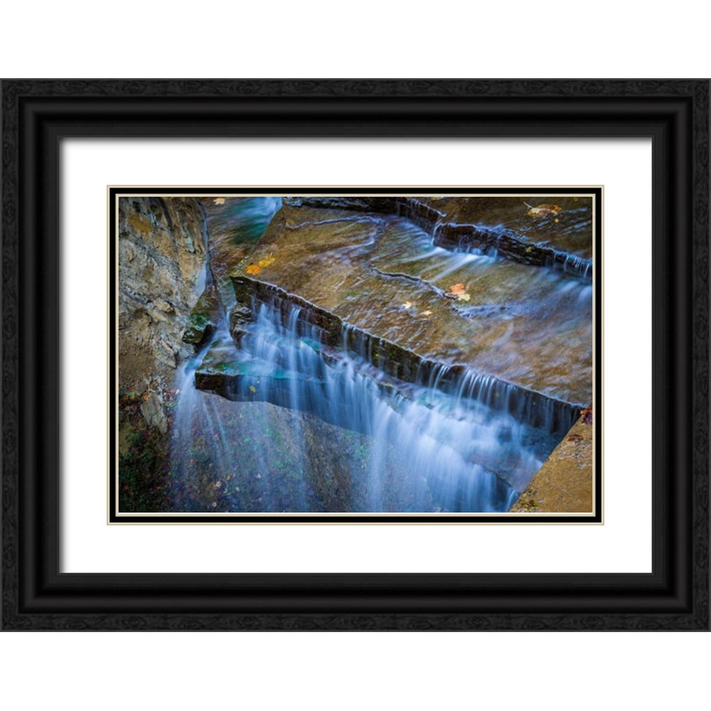 Miller, Anna 24x17 Black Ornate Wood Framed with Double Matting Museum Art Print Titled - Rocky ...