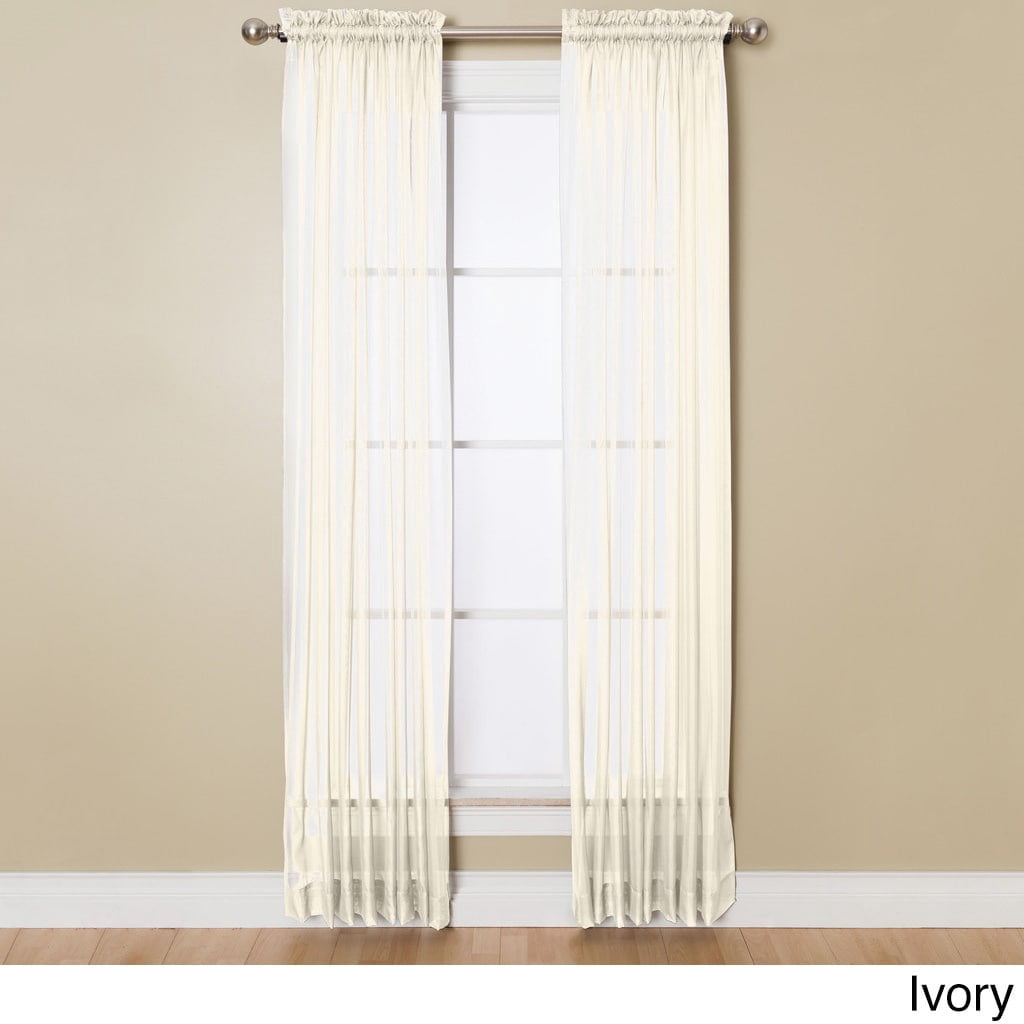 Miller Curtains Single Panel Angelica 84 x 59 Inches Polyester Window ...