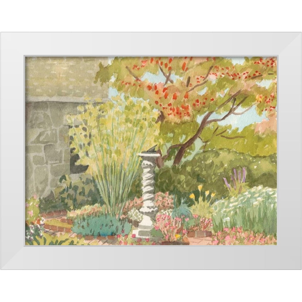 Miller, Dianne 14x12 White Modern Wood Framed Museum Art Print Titled ...