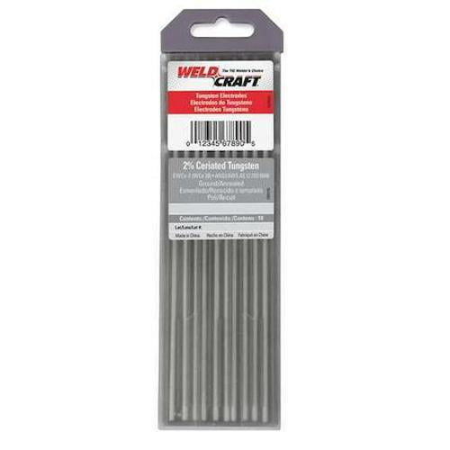 Miller Electric 7 Tungsten Electrode 0.040 Dia., Pk10 - Walmart.com