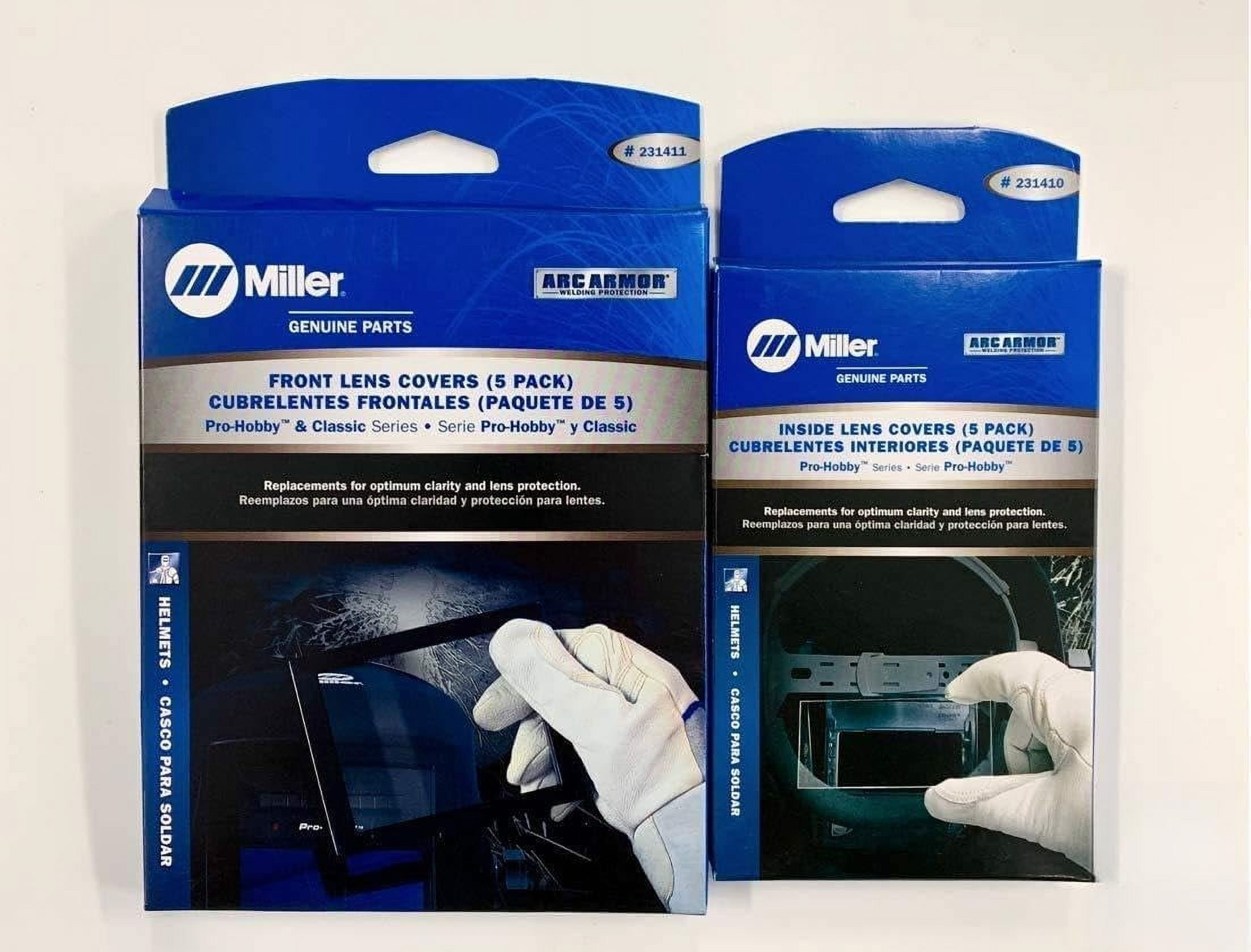 Miller Electric Cover Lens Pro-Hobby & Classic Series 231410-231411 ...