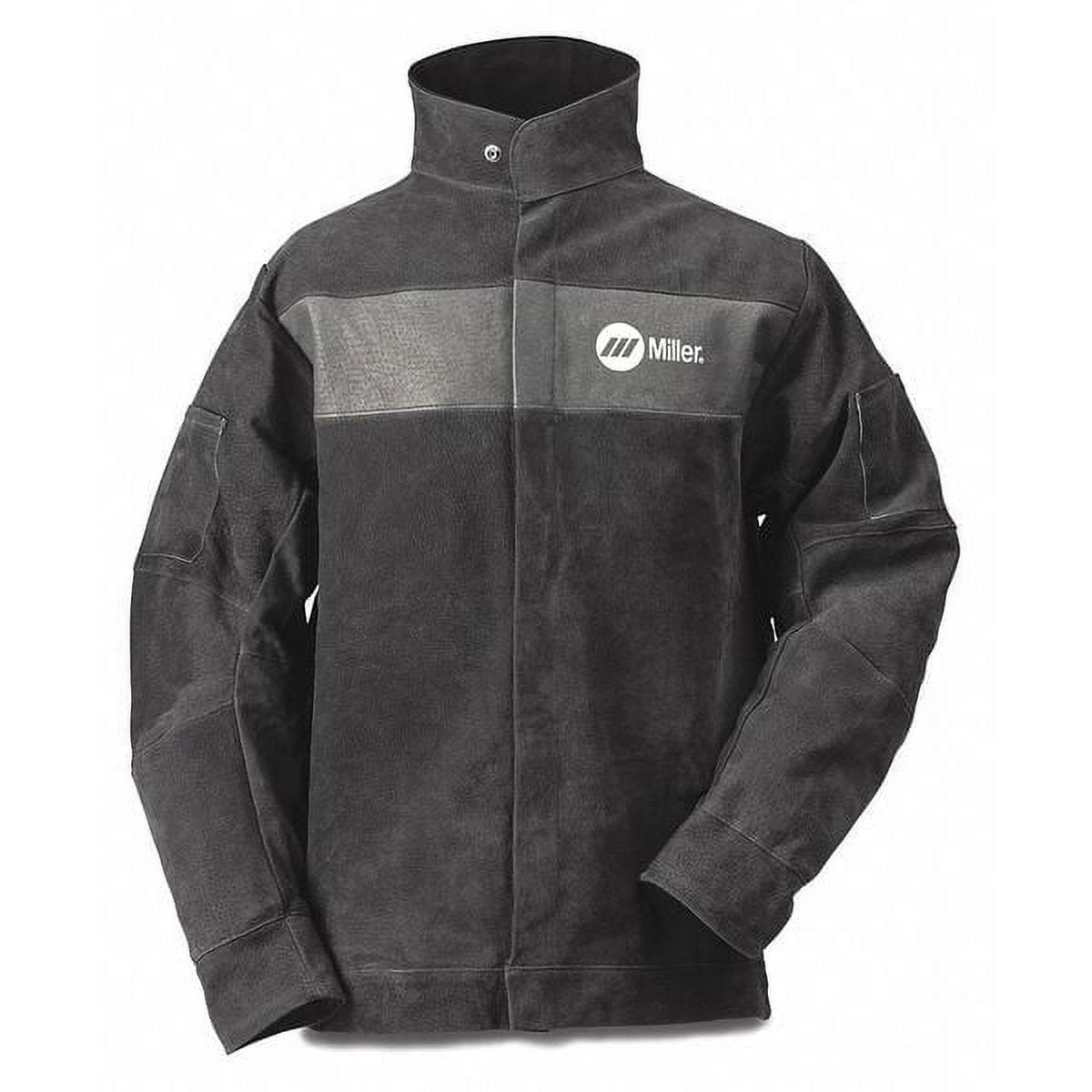 Miller Electric Flame-Resistant Jacket,Gray,Size 4XL 273218 - Walmart.com