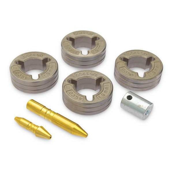 Miller Electric MILLER 4pc MIG V-Groove Drive Roll Kit 151026 - Walmart.com