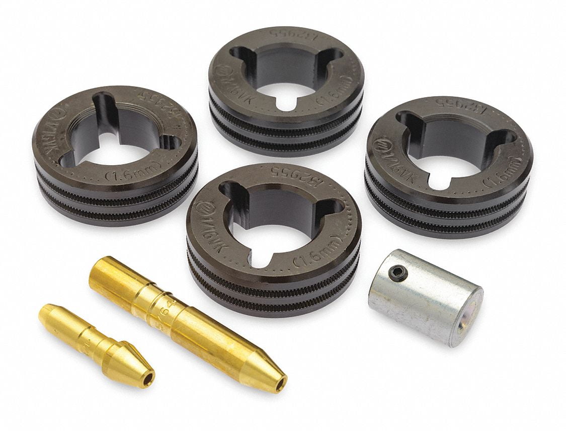 Miller Electric MILLER 4pc MIG V-Knurl Drive Roll Kit 151055 - Walmart.com
