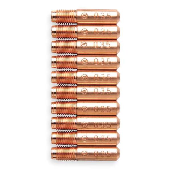 Miller Electric MILLER MIG Weld 1.125" Std Cont Tip PK10 000068 ...