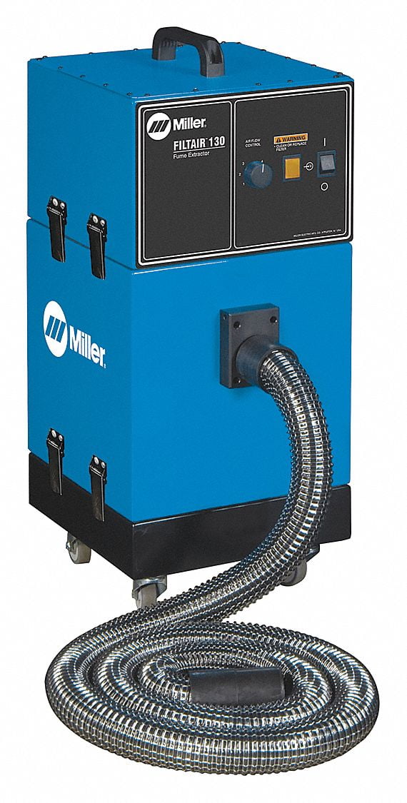 Miller Electric Portable Fume Extractor, 8 ft L Arm 300595 - Walmart.com