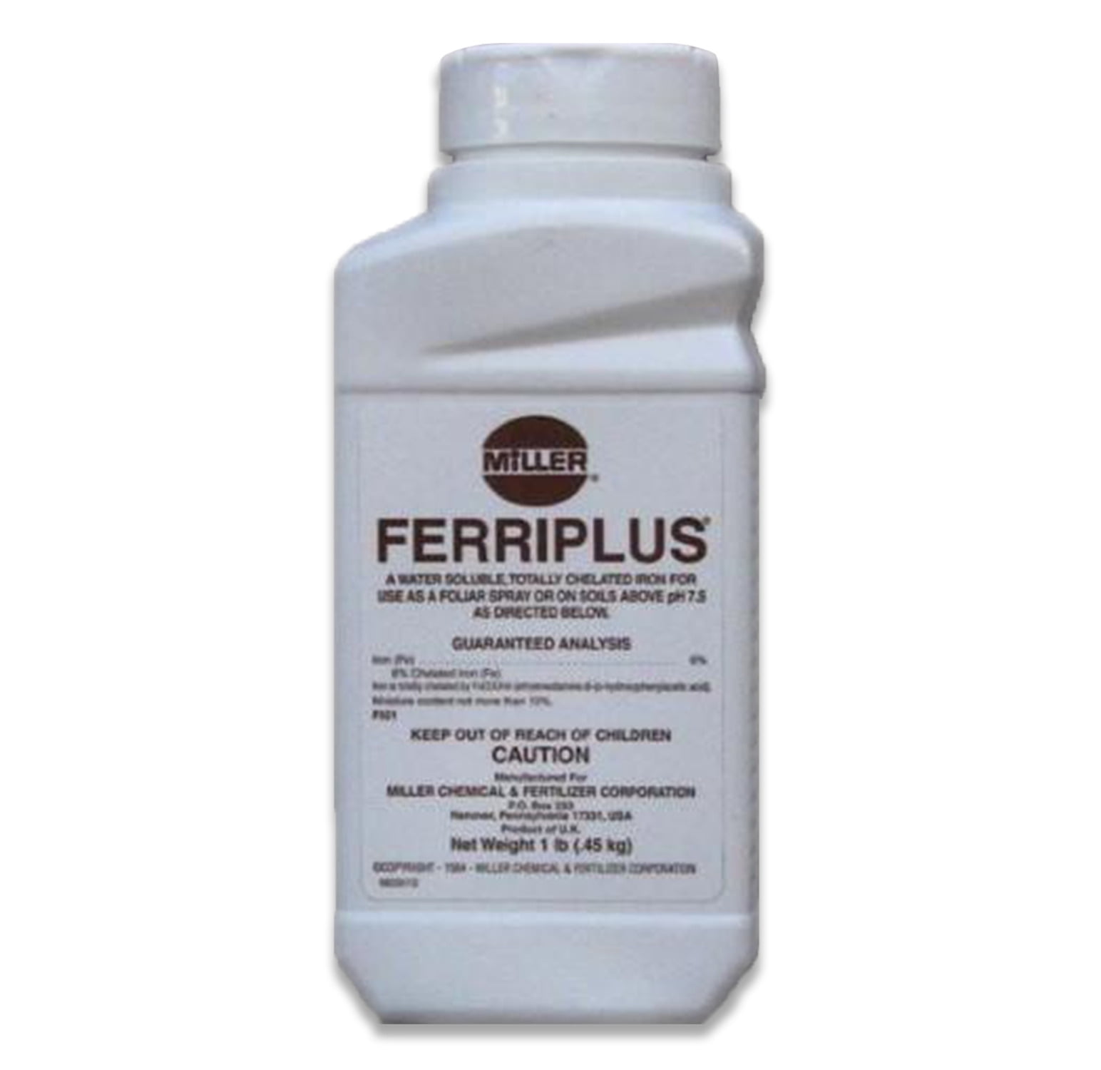 Miller FerriPlus Chelated Iron, 1 lb. - Walmart.com
