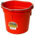 Miller Flatback Plastic Bucket Red 20 Quart - P20FBREDA - Walmart.com