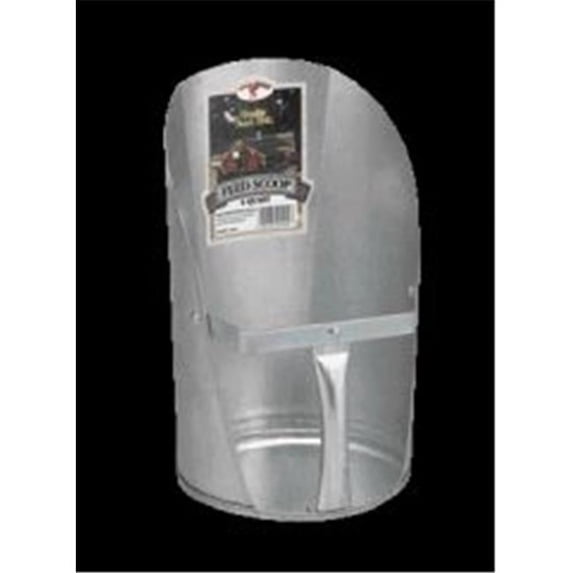 Miller Galvanized Feed Scoop 4 Quart - 9204/FSG4 - Walmart.com