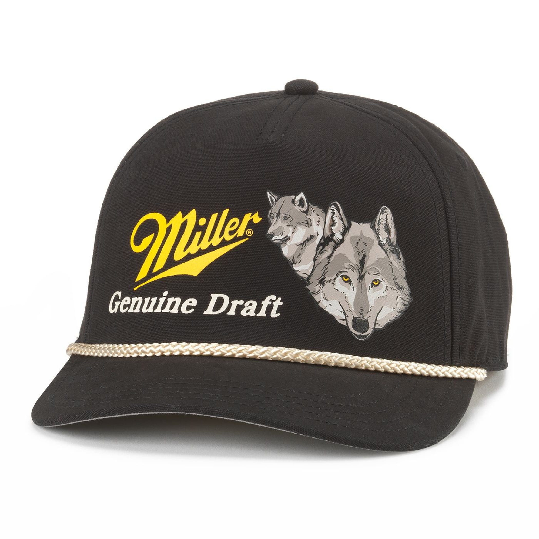 Miller Genuine Draft Wolves Adjustable Rope Hat - Walmart.com