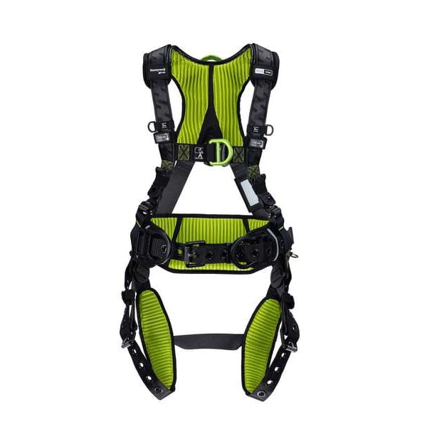 Miller H700 Construction Comfort Harness Tongue Buckle Back Front ...