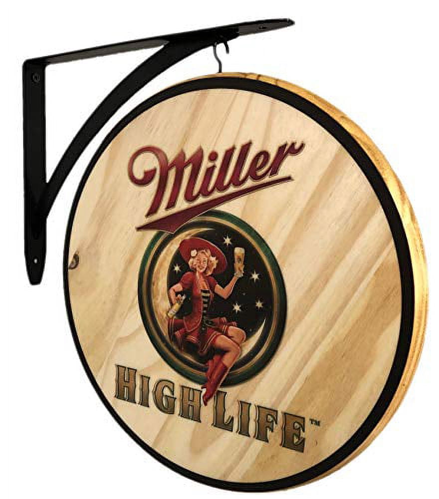 Miller High Life 2 Sided Pub Sign - Walmart.com
