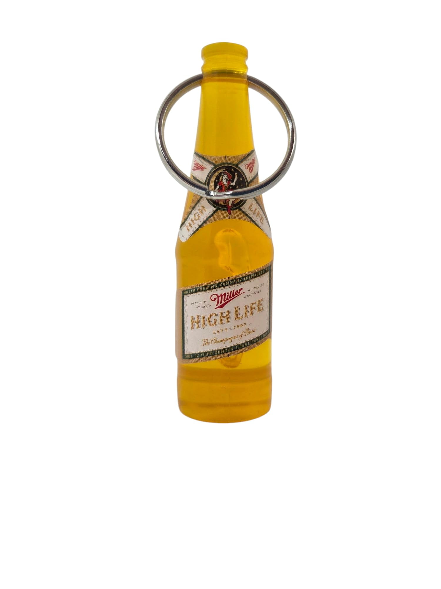 Miller High Life Beer Bottle Opener, Metal Ring Design - Walmart.com