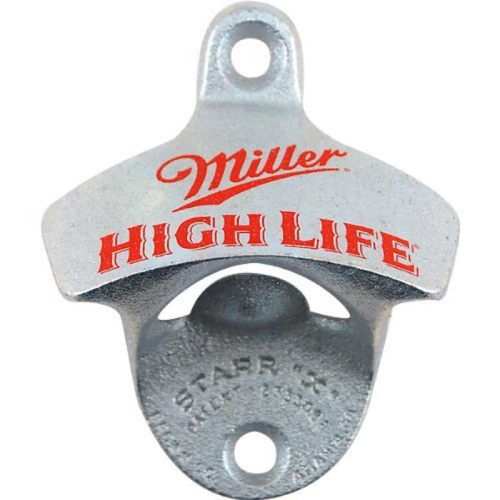 Miller High Life Beer Cast Iron Bottle Opener - Walmart.com
