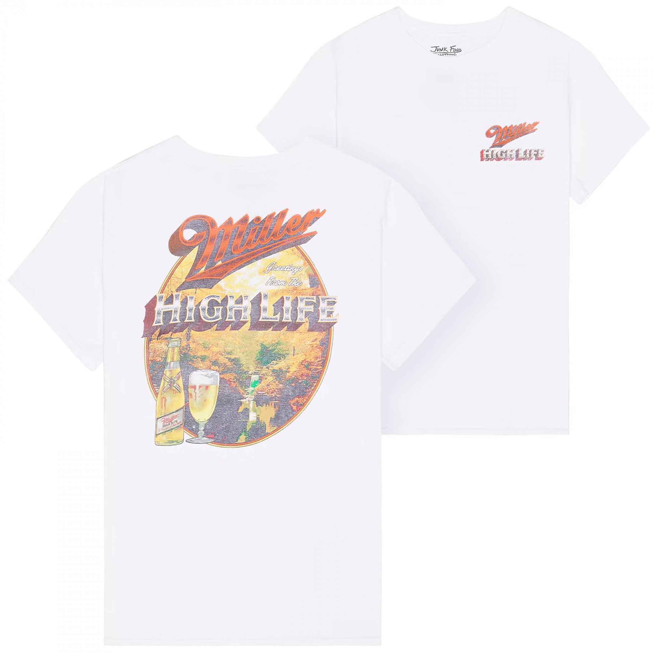 Miller High Life Classic Logo T-Shirt by-Large - Walmart.com