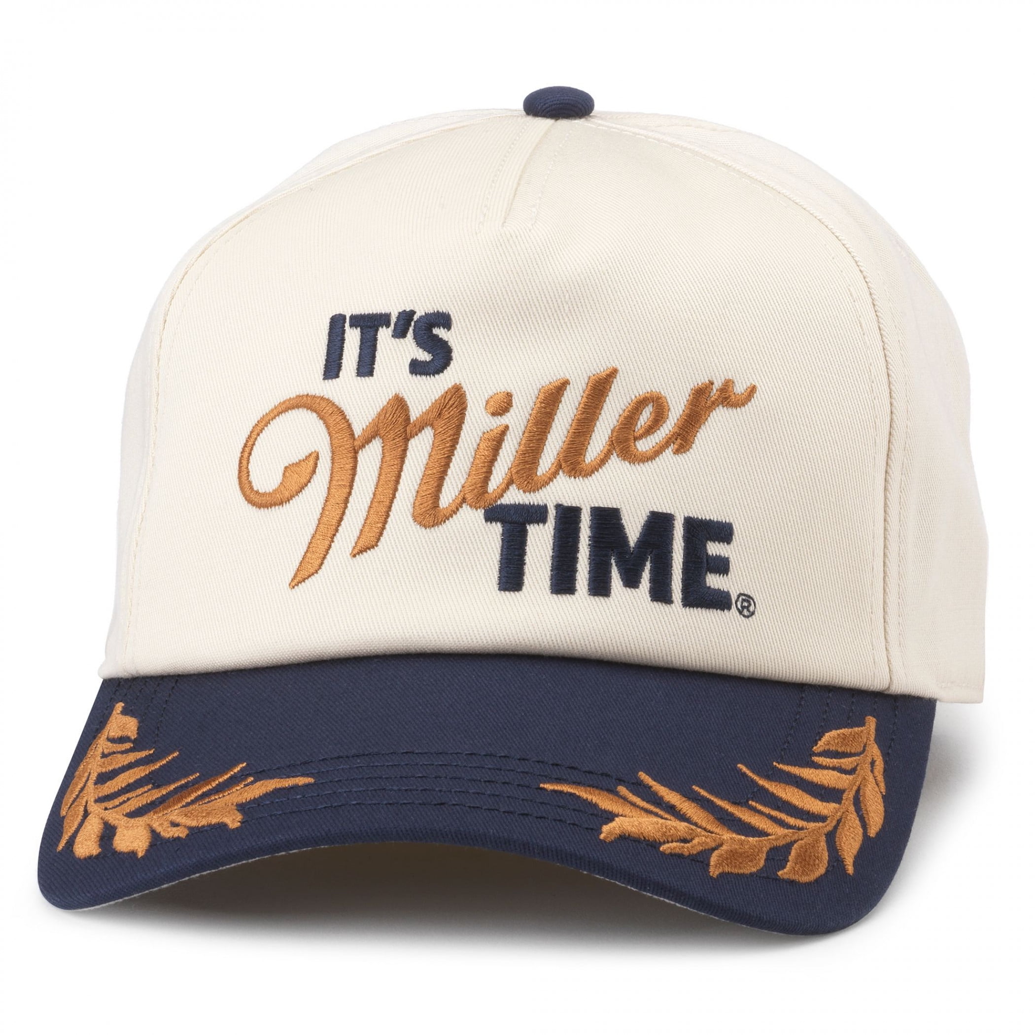 Miller High Life Its Miller Time Adjustable Captain Hat - Walmart.com