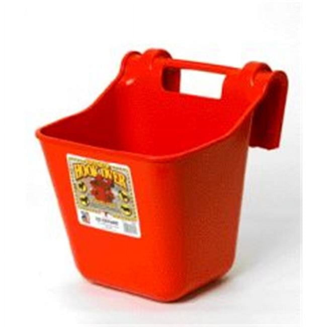 Miller Hook Over Fence Feeder Red 12 Quart - HF12REDA - Walmart.com