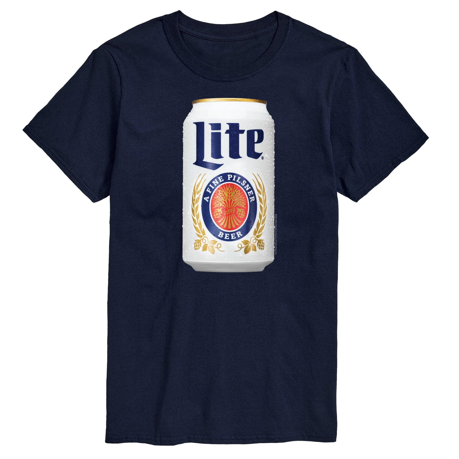Miller Lite - Can - Men's Short Sleeve T-Shirt - Walmart.com