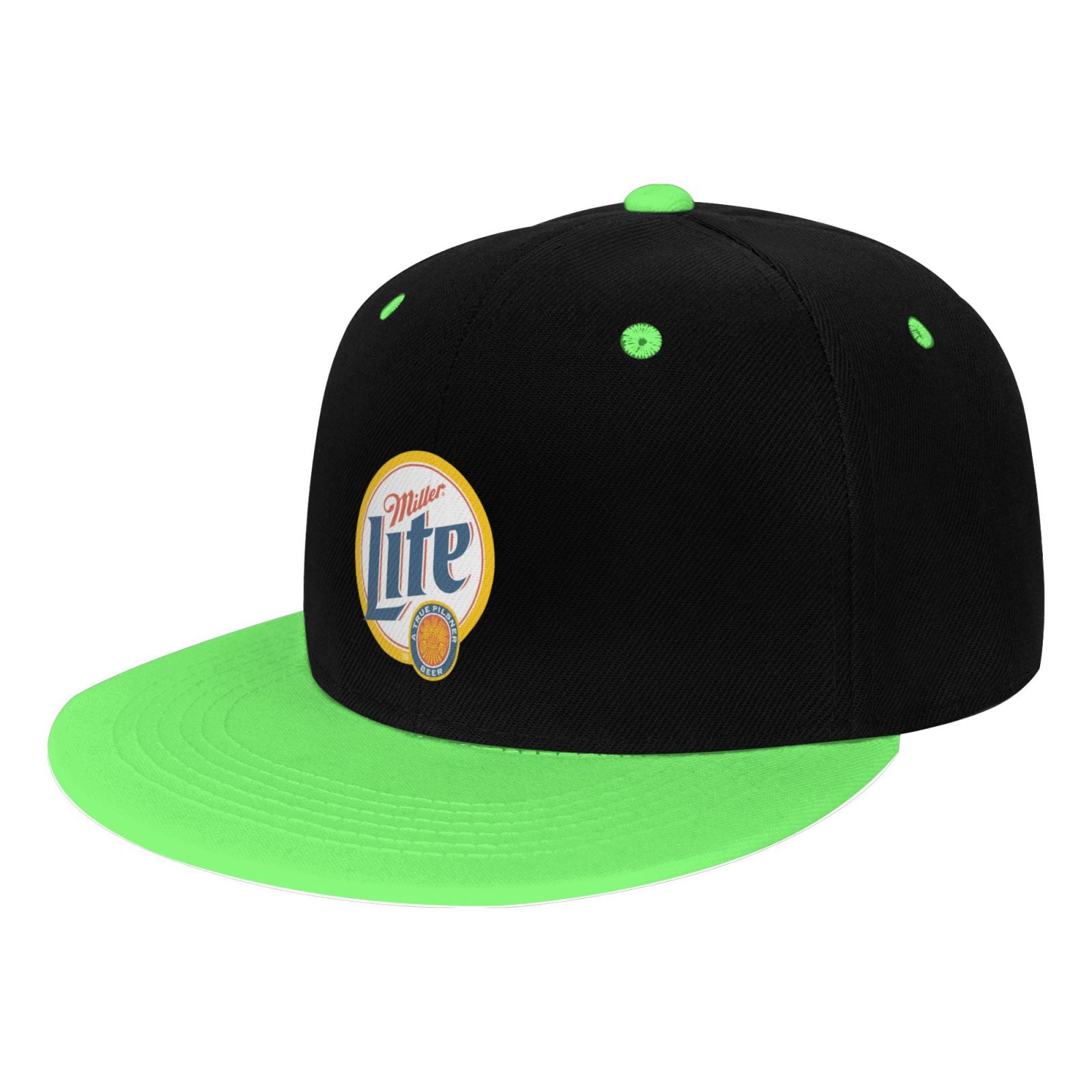 Miller Lite Baseball Cap Vintage Classic Retro Snapback Dad Trucker ...