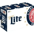 Miller Lite Beer, 24 Pack, 12 fl oz Aluminum Cans, 4.2% ABV, Domestic ...