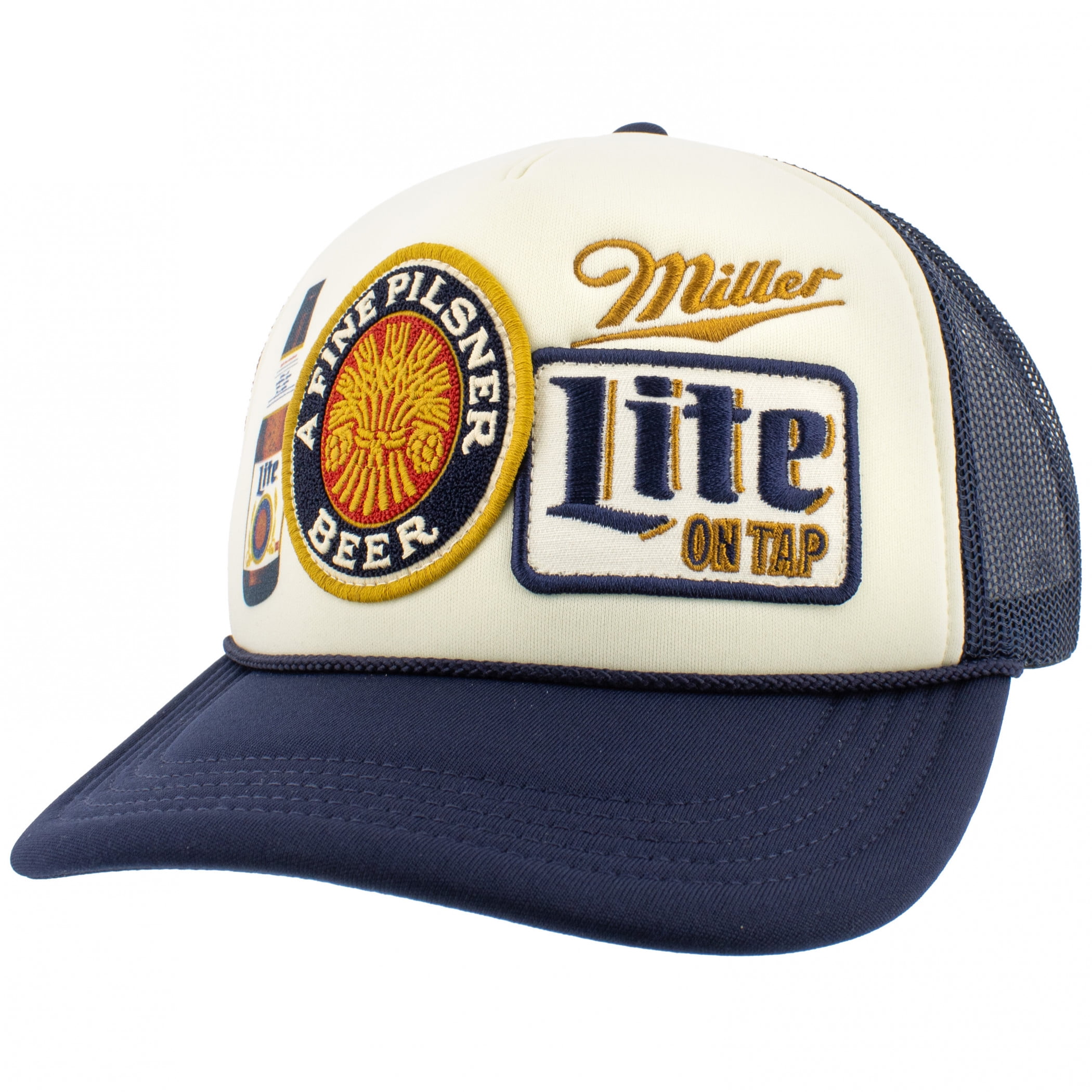 Miller Lite Iconic Lite on Tap Adjustable Mesh Hat - Walmart.com