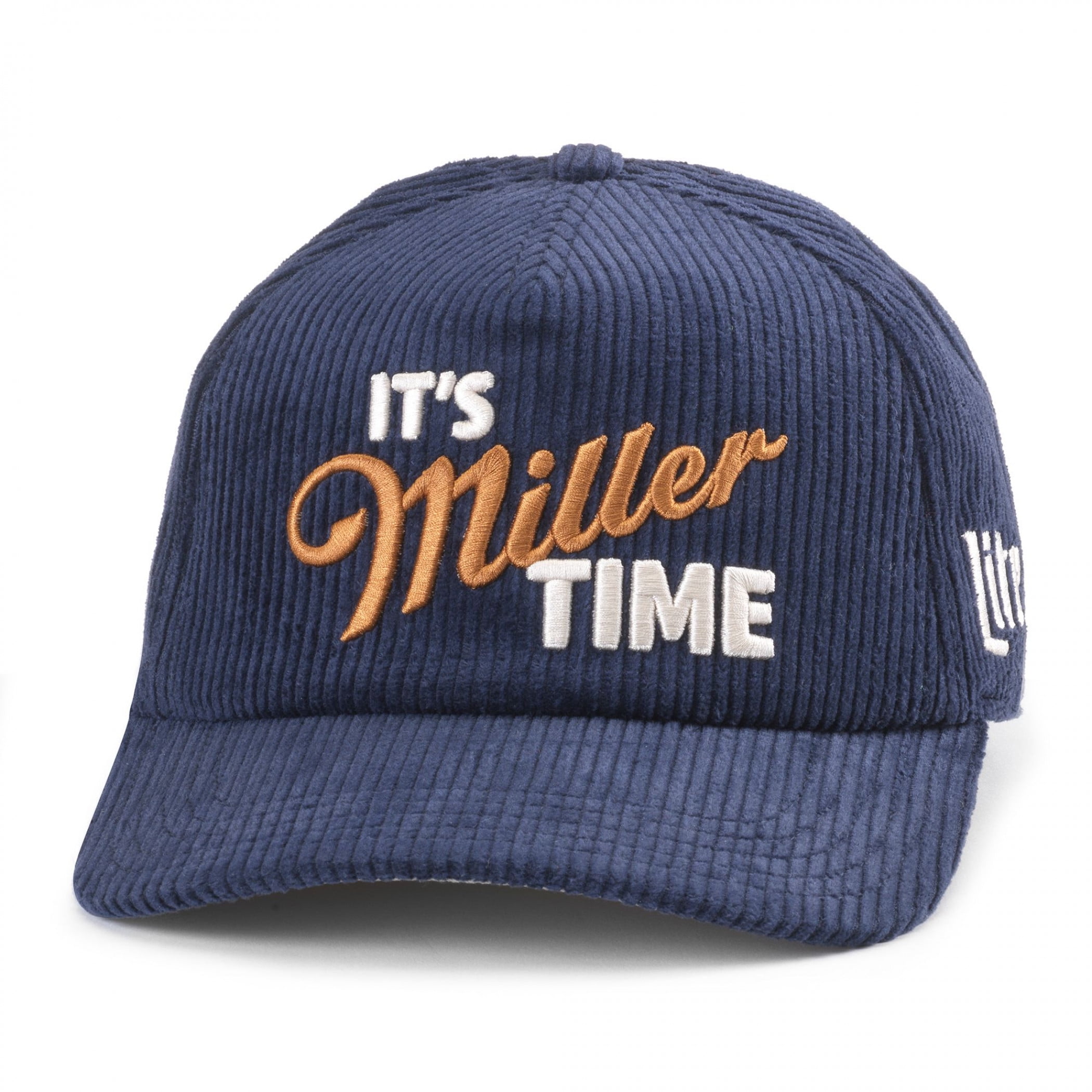 Miller Lite 885087 Its Miller Time Embroidered Corduroy Adjustable Hat ...